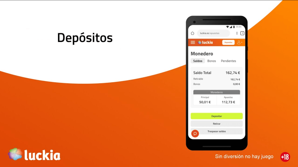 Luckia como Ingresar Dinero | Depósito + Bono de Bienvenida