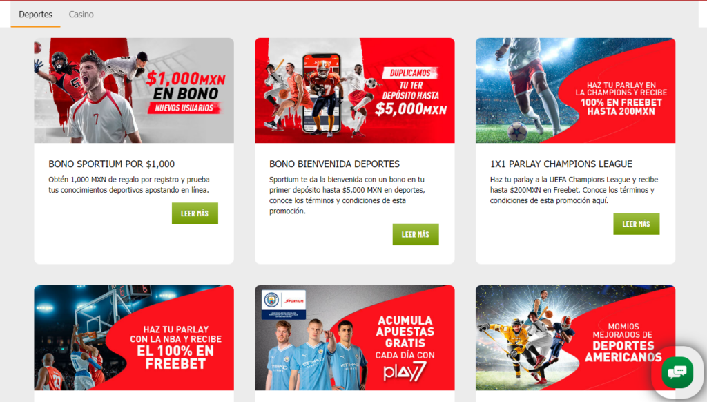 Sportiumbet | Apuestas y Casino | Análisis + Bonos de Bienvenida - Estoestenis